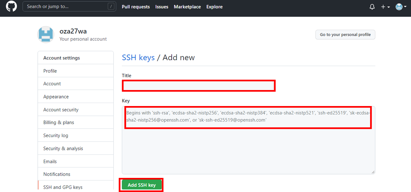 実践 Git「GitHubへssh接続するための設定（キーペアの作成～GitHubへの公開鍵登録） - デジタルリテラシー